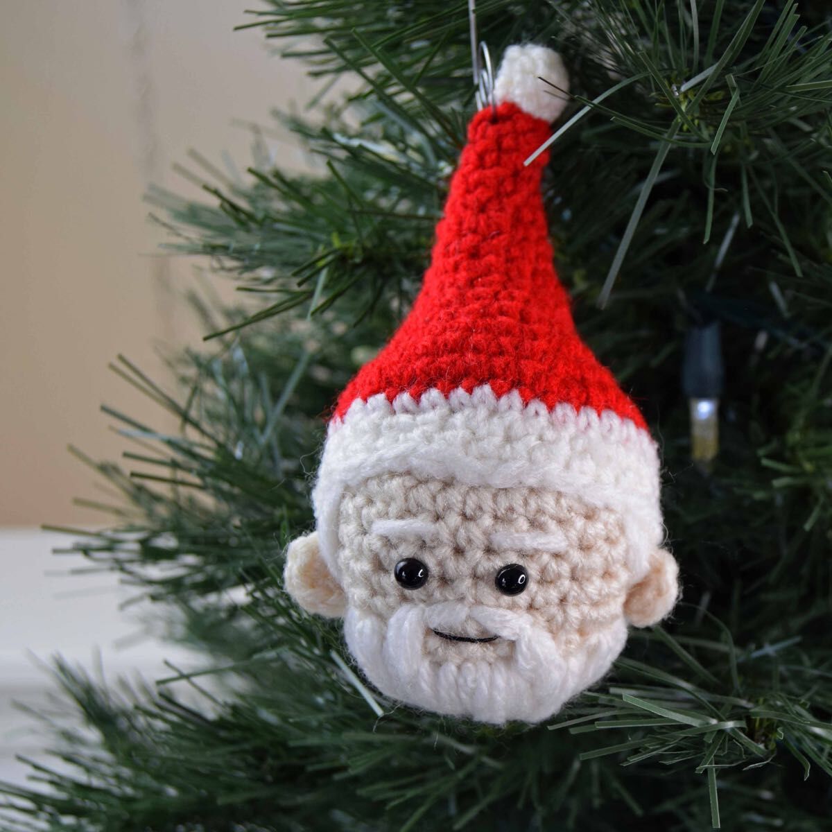 Santa Face Crochet Pattern Could This Little Guy Be Any Cuter?! , The
