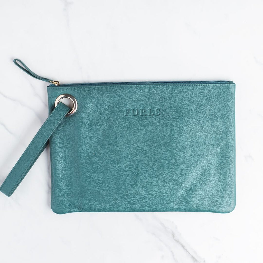 Blair Leather Hook Clutch | Furls Crochet – FurlsCrochet