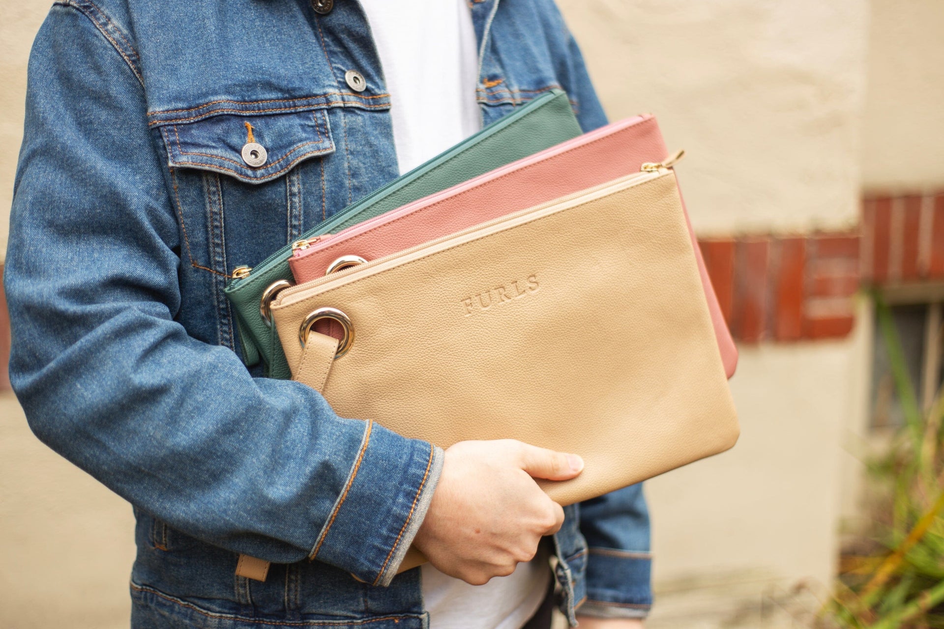 Blair Leather Hook Clutch | Furls Crochet – FurlsCrochet