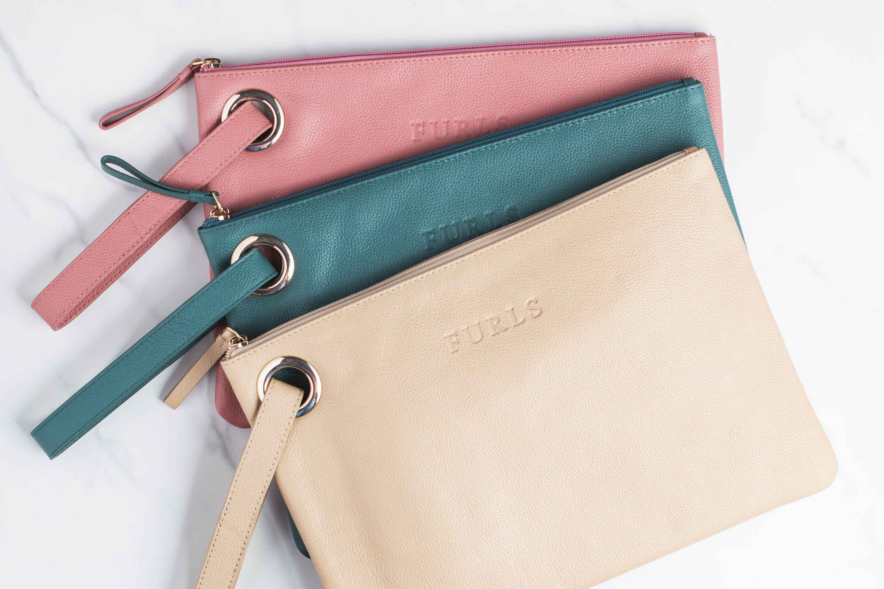 Blair Leather Hook Clutch | Furls Crochet – FurlsCrochet