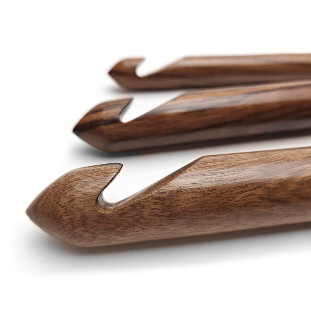 Jumbo Laurel Wood Crochet Hook | Furls Crochet – FurlsCrochet